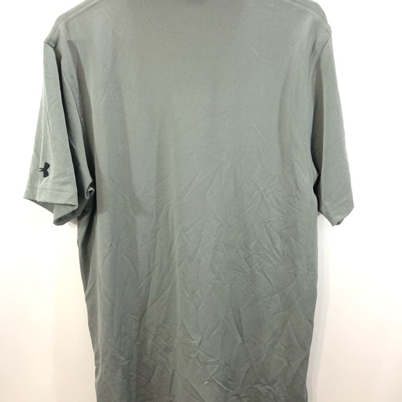 Under Armour | Shirts | Under Armour Mens Polo Shirt Gray Ss Size M ...